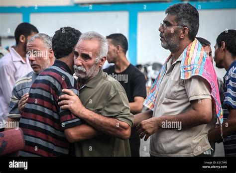 Gaza Stadt Gazastreifen Pal Stinensische Gebiete Juli