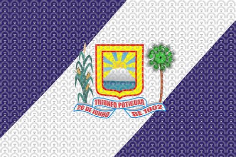 Brasão e Bandeira da Cidade de Triunfo Potiguar RN mbi br