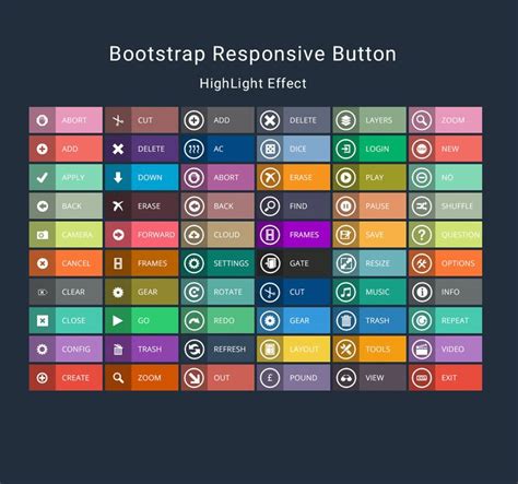 Bootstrap Responsive Button Branding Design Inspiration Bootstrap
