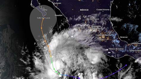 Se forma tormenta tropical Norma en aguas del Pacífico se