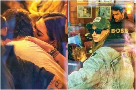 Melissa Satta Bacia Matteo Berrettini Poi Gli Presenta Il Figlio