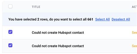 BulkAction Select All Does Not Select Checkboxes For Hash Ids Issue