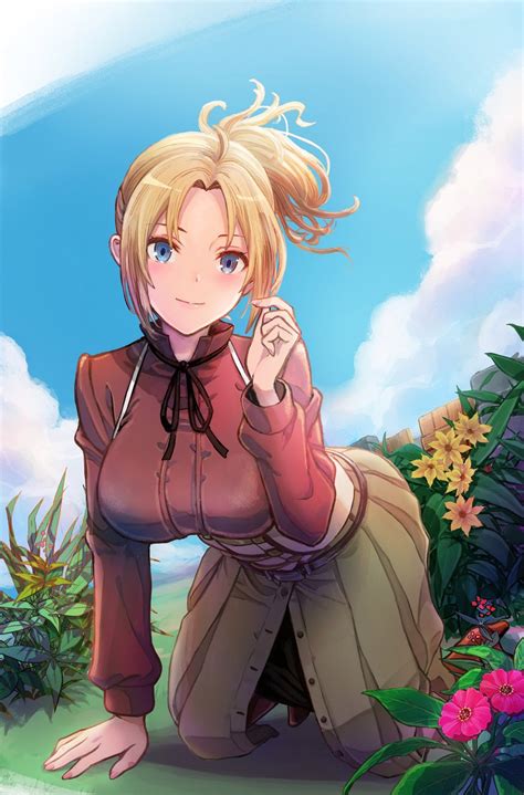 Zenith Greyrat Mushoku Tensei Drawn By Esojima Gary Danbooru