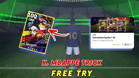 How To Get Rated K Mbappe From Potw Pack In Efootball Mobile