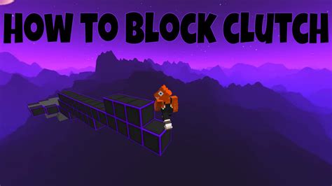 How To Block Clutch In Minecraft How To Do Block Extensions Youtube