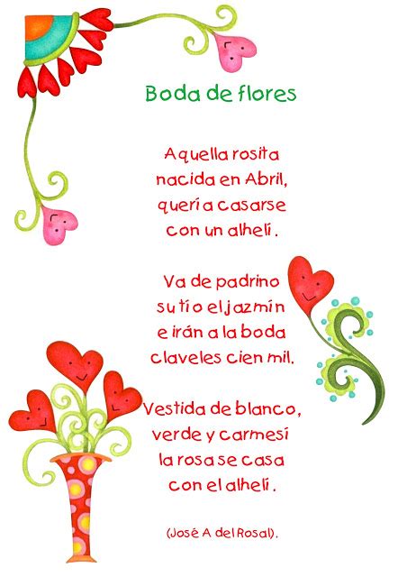 Poemas Cortos Para Ni Os Poesias Infant Les Bonitas Parani Os Org