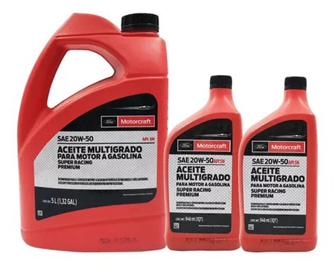 Aceite Multigrado W Motorcraft Super Racing Litros Env O Gratis