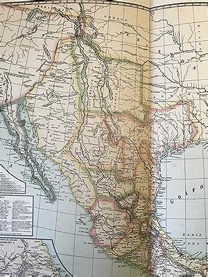 Mapa De La Republica Mexicana Con Su Division Antes De La Invasion