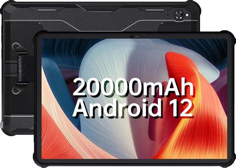 10 1 Rugged Tablet 2022 OUKITEL RT2 Android 12 Smart Rugged Tablet