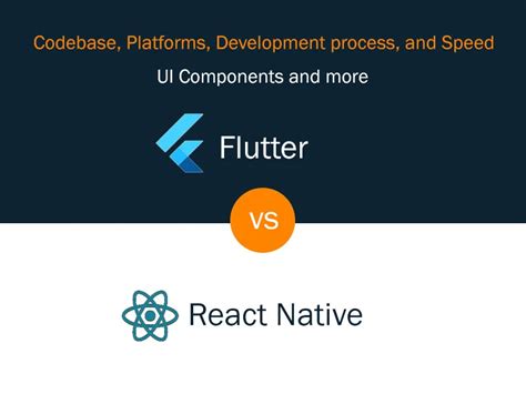 Flutter And React Native Everything You Look For On A Website
