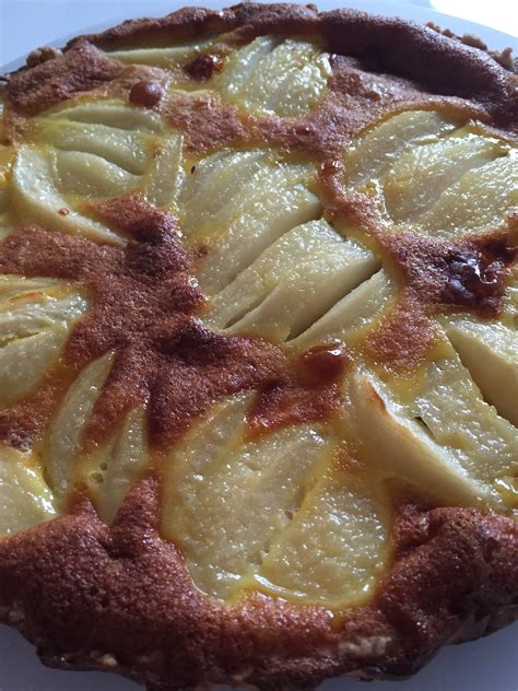 Tarte poires et chocolat avec pâte sablée légère Rachel et sa cuisine