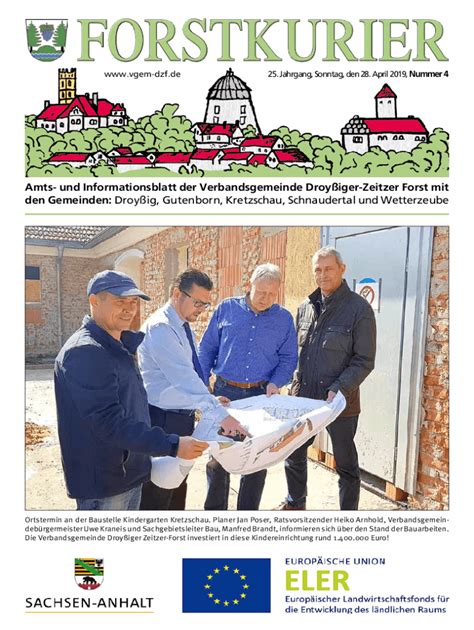 Ausf Llbar Online Amts Und Informationsblatt Der Verbandsgemeinde