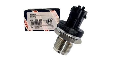 0281002930 SENSOR PRESSÃO TUBO RAIL BOSCH AGRALE VOLVO Bom