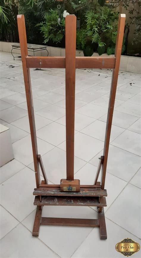 Cavalete Para Pintura Em Madeira Avignon Trident Modelo