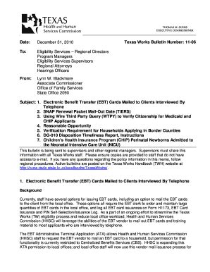 Fillable Online Dads State Tx Eligibility Services Supervisors Fax