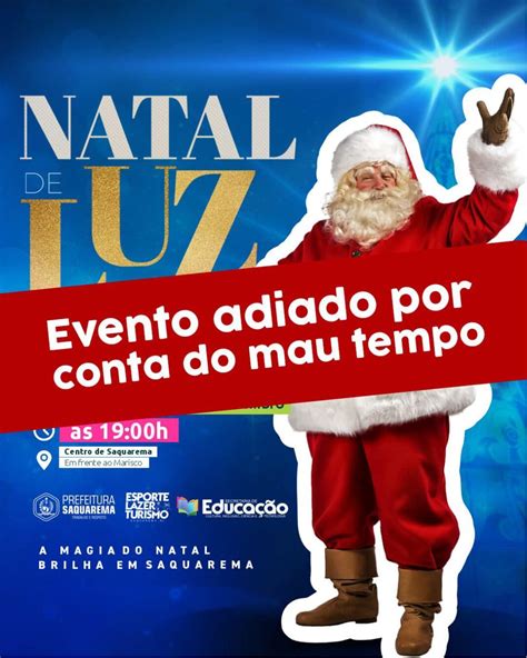 Saquarema Adia Abertura Do Natal De Luz ErreJota Costa Do Sol