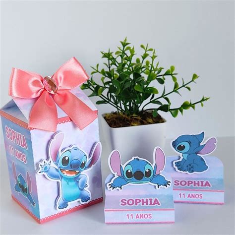 Kit Personalizado 20 Peças Stitch Elo7 Produtos Especiais