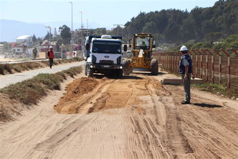 Quintero realizaron trabajos de mitigación en camino costero