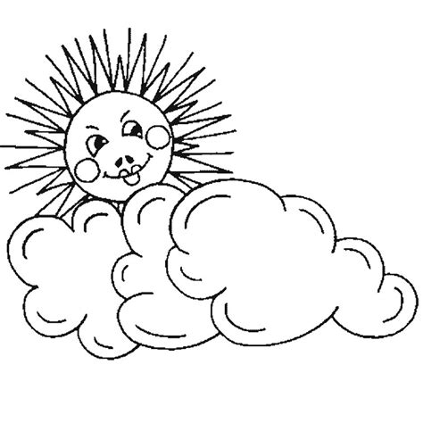 126 dessins de coloriage Nuage à imprimer