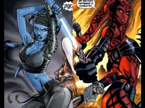 Versus Series Aayla Secura Vs Darth Talon YouTube