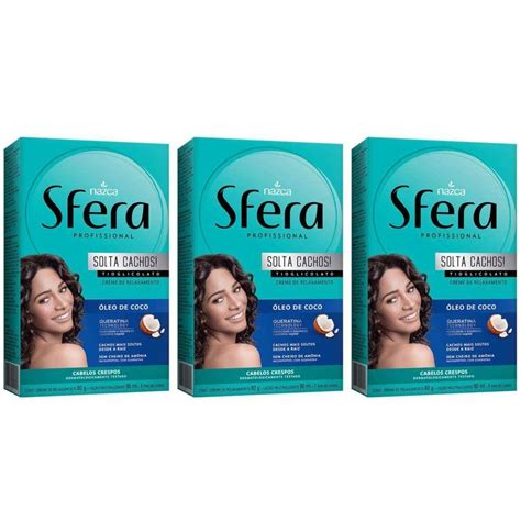 Kit Sfera Defrisagem Gradativa Todos Os Tipos Cabelo Extra