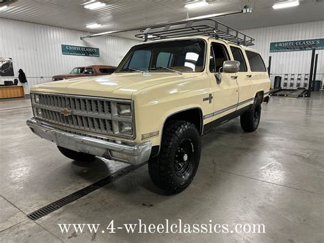 1981 Chevrolet Suburban 4 Wheel Classics Classic Car Truck And SUV