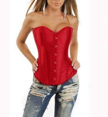 Corsets y lencería CORSET ROJO LISO