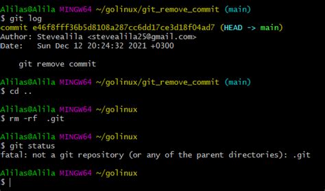 How To Git Remove Commit PROPERLY Practical Examples GoLinuxCloud