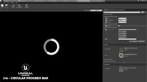 Unreal Engine 16 UI User Widget Circular Progress Bar YouTube