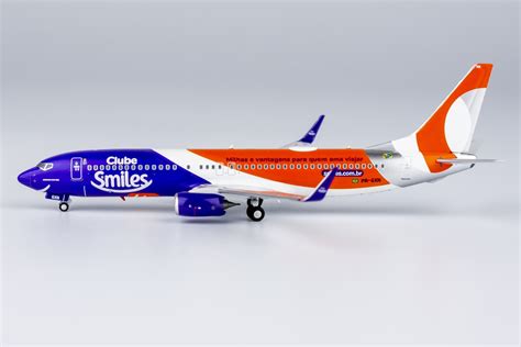 NG Models 1 400 GOL Linhas Aereas Boeing 737 800W PR GXN Clube Smiles
