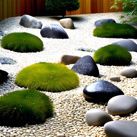 The Zen Rock Garden Digital Art By Evan Brown Fine Art America