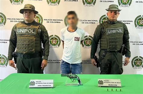 Sujeto Fue Capturado Por Porte Ilegal De Armas En Neiva Huila TV