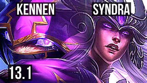 Kennen Vs Syndra Mid Games M Mastery Euw Diamond