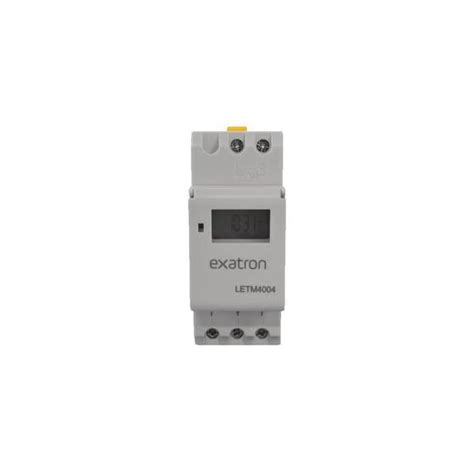 Timer Temporizador Digital V V Bivolt Din Mm Exatron Letm