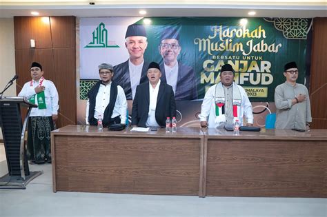 Ulama Dan Kiai Di Tasikmalaya Berkomitmen Untuk Menangkan Ganjar Mahfud