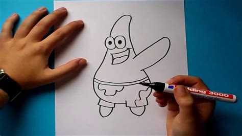 Como Dibujar A Patricio Paso A Paso Bob Esponja How To Draw