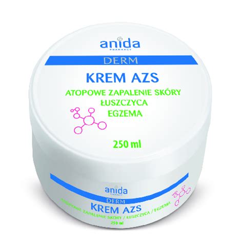 ANIDA DERM KREM AZS atopowe zapalenie skóry łuszczyca egzema 250 ml