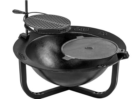 Goldens Cast Iron 20 Gal Syrup Kettle Fire Pit W Stand Made In USA