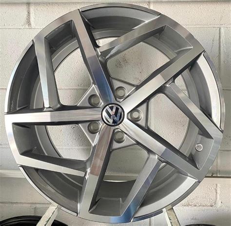Juego De Rines X Vw Golf Gti Jetta Gli Bora Meses Sin