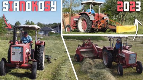 Sianokosy Koszenie Przetrz Sanie Prasowaniecase W Akcji Agro