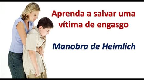 Como salvar uma vítima de engasgo