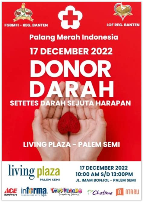 Donor Darah Living Plaza Palem Semi Tangerang AtmaGo