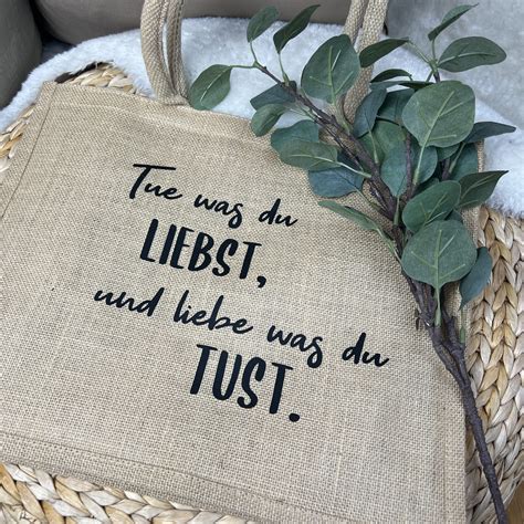 Jutetasche Tue Was Du Liebst Zwergenmafia