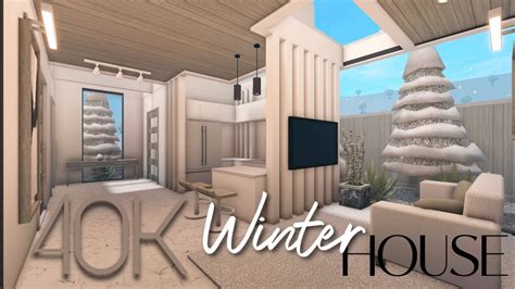 Bloxburg K Winter House No Gamepass Youtube