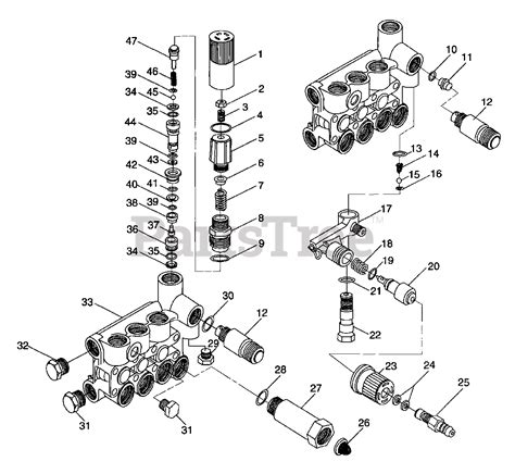 Pressure Washer Pump Parts Diagram
