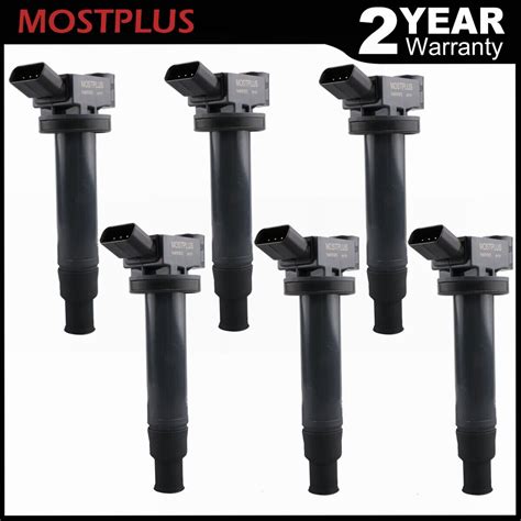 Set Of 6 Ignition Coils For Toyota Camry Avalon Lexus ES300 RX300 UF267