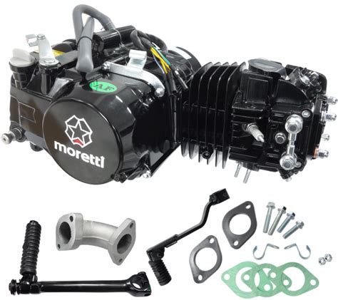 Silnik Moretti Poziomy 1P56FMJ 140cc 4T 4 Biegowy Manual Czarny