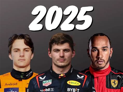Übersicht bisher bestätigten Fahrer für Formel 1 Saison 2025