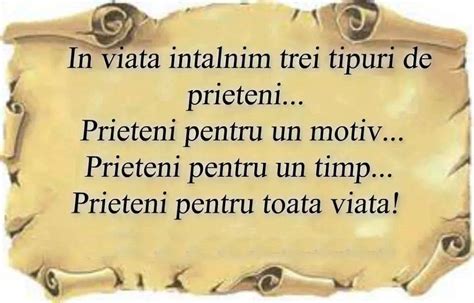 Mesaje frumoase despre prietenie În viaţă să întâlnim trei tipuri de