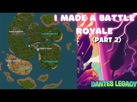 I Made A Battle Royale Map In Fortnite Creative Season Youtube